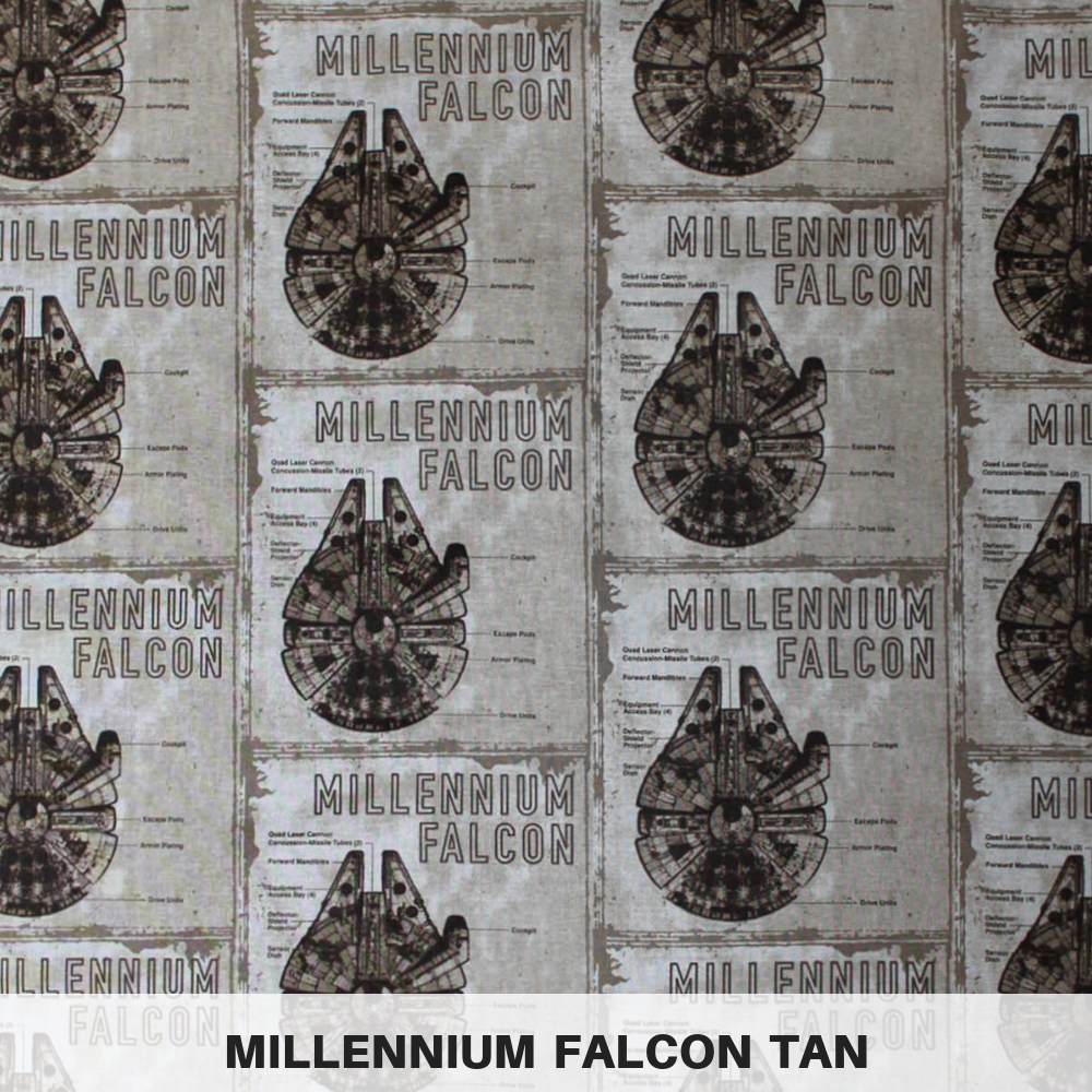 Millennium Falcon Tan – Chick's Caft Company